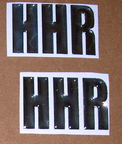 HHR Emblems, Badges & Novelties